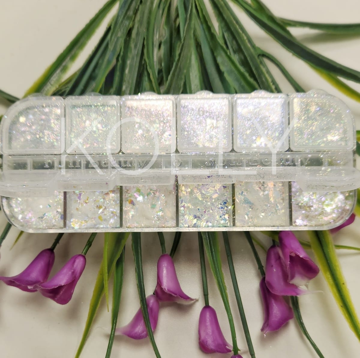 Decoración Flakes 12 colores Tornasol | Kolly Tienda ONLINE