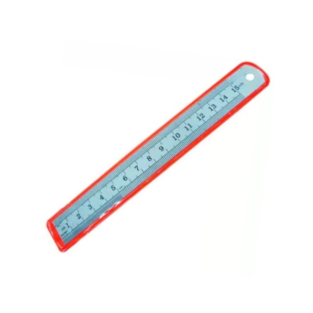 Regla 15cm Metálica | Kolly Tienda ONLINE