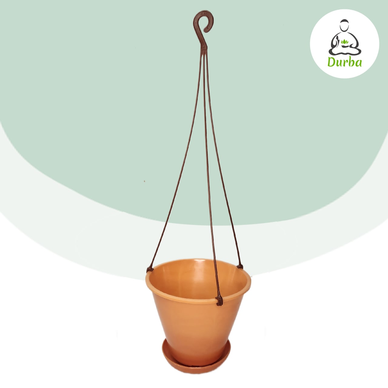 Maceta Colgante con Plato 19 x 17 | Durba Tienda de Jardinería