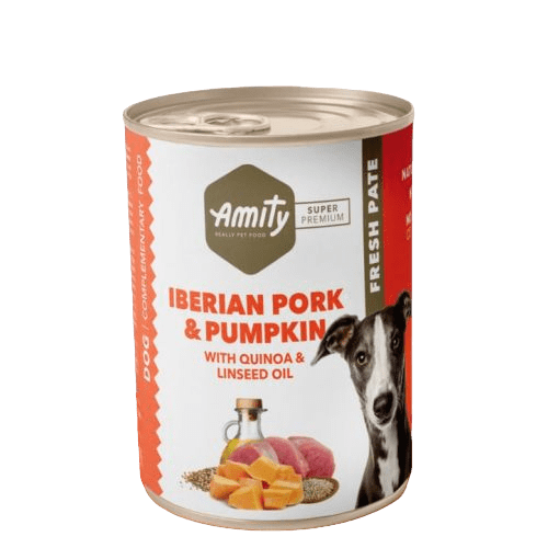 AMITY PERRO ADULTO LATA CERDO IBERICO Y CALABAZA | Clínica Veterinaria ...