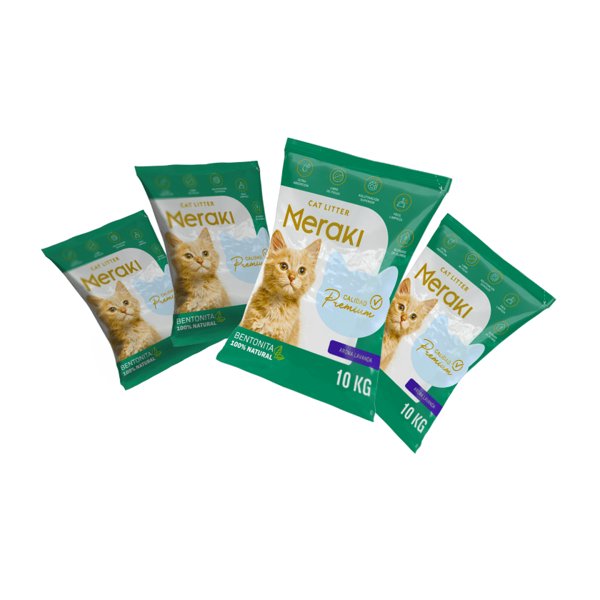 PROMOCION ARENA MERAKI LAVANDA 4 ARENAS DE 10KG SON 40KG EN TOTAL ...