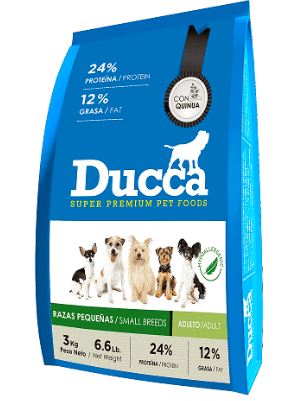 DUCCA ADULTO RAZA PEQUEÑA | Peludit@s Pet Shop