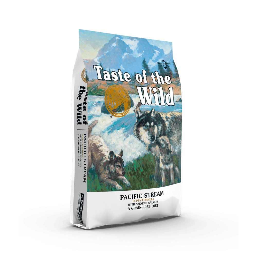 TASTE OF THE WILD PACIFIC STREAM SALMON AHUMADO PUPPY 12 KG | Lider Pet