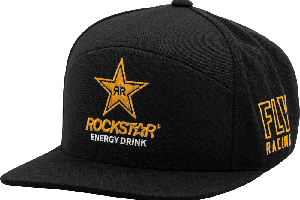 FLY ROCKSTAR HAT BLACK/GOLD | Nahuelbuta Zone