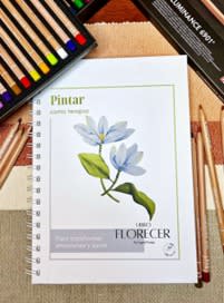 Libro Para pintar “Florecer” por Ingrid Pareja, ahora en Artebee | Arte Bee