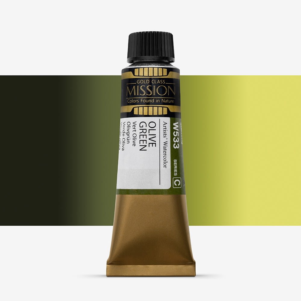 Acuarela Mijello W533 Olive Green 15ml | Arte Bee