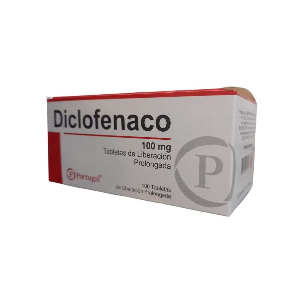 DICLOFENACO 100 MG TABLETA CAJA X 100 UNID | Boticas Maxfarma
