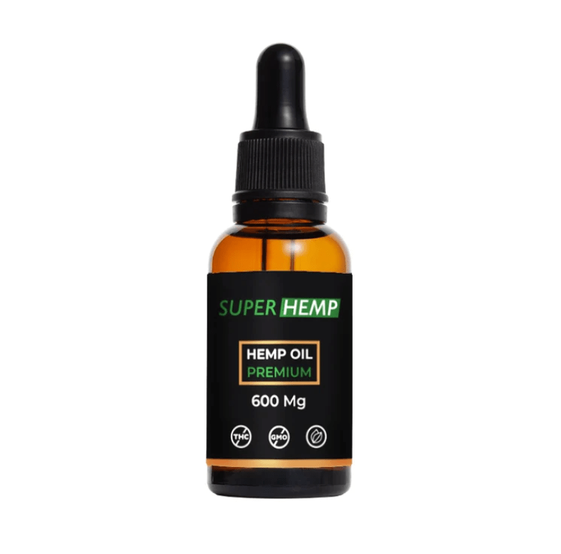 Aceite CBD Super Hemp 30ml 600mg | GrowPro