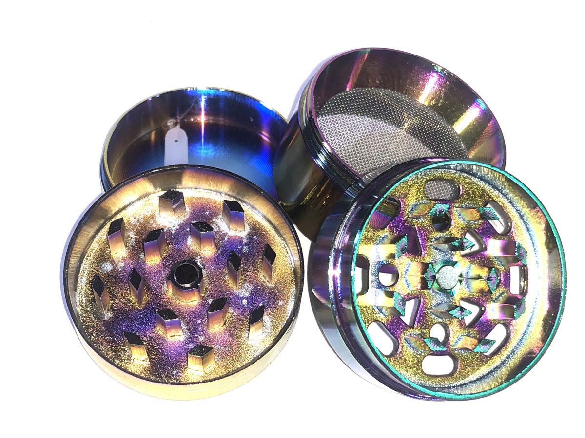 Moledor Metal 40mm 4pts tornasol | GrowPro