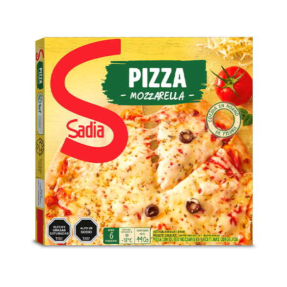PIZZA SADIA MOZZARELLA | Nuevo Congelados Refrigerato