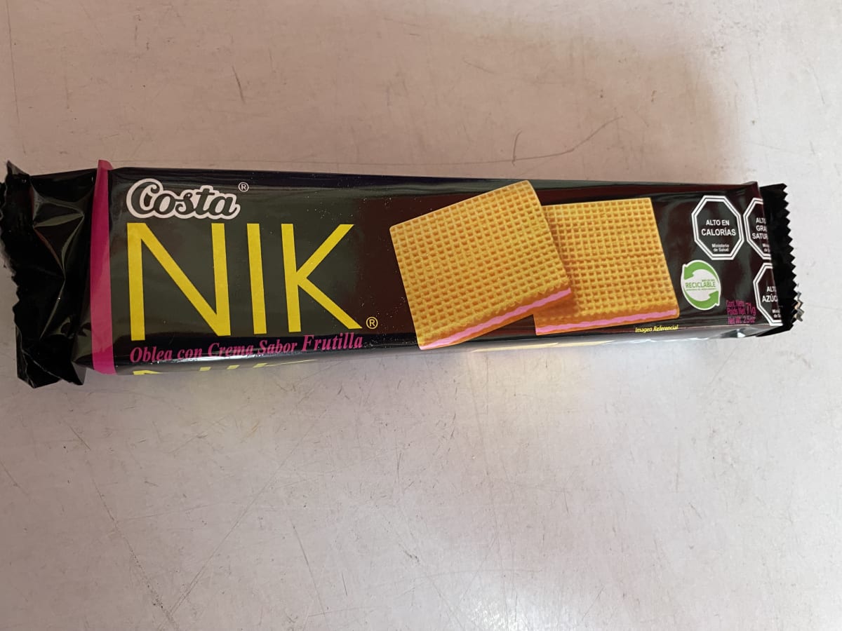 GALLETA NIK FRUTILLA | Distribuidora El Rincón