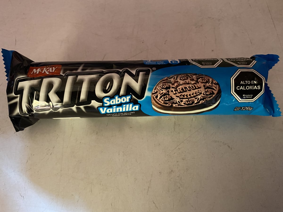 GALLETA TRITON VAINILLA | Distribuidora El Rincón