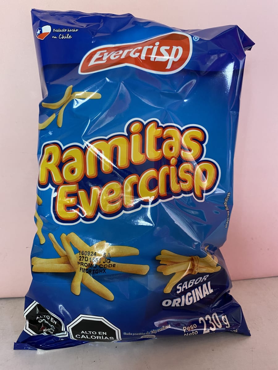 RAMITAS EVERCRISP ORIGINAL 230 GRS | Distribuidora El Rincón