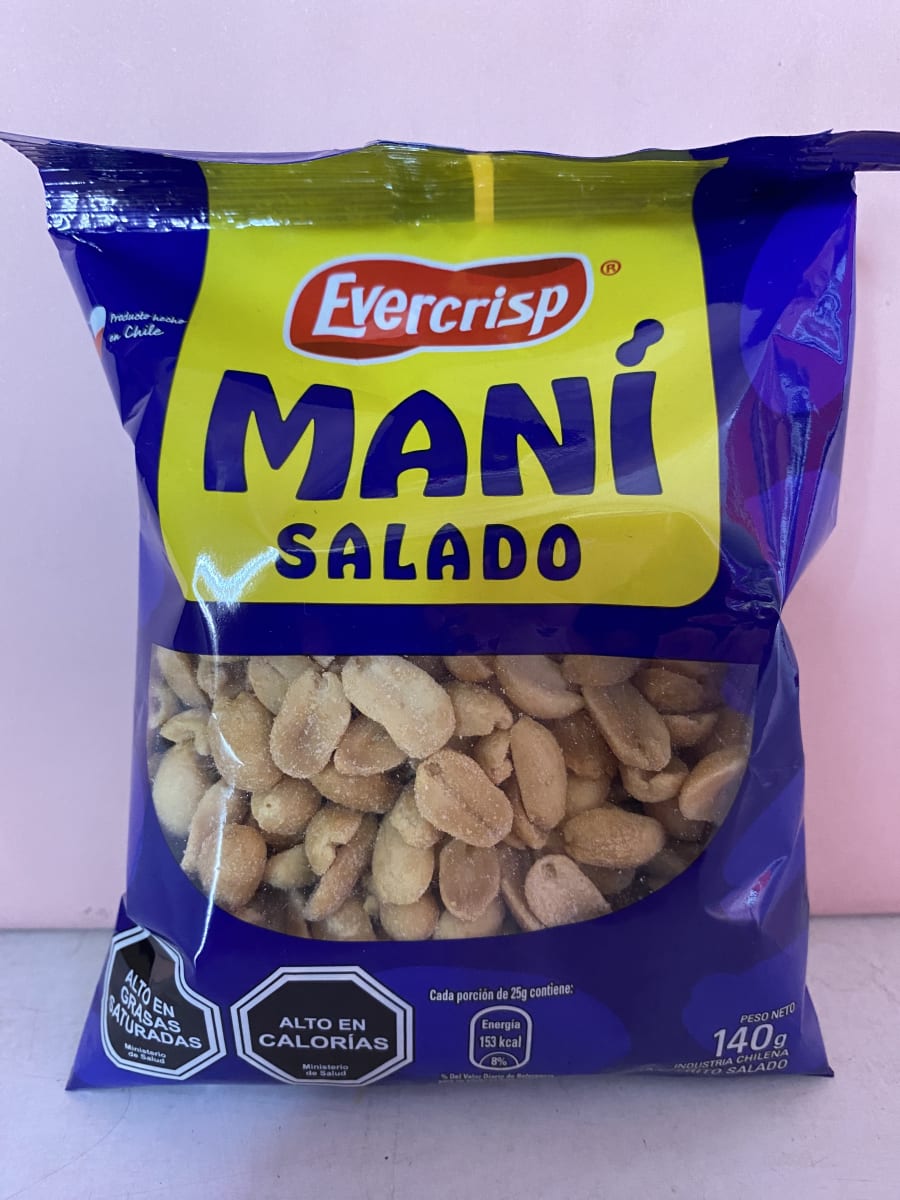 MANI EVERCRISP 140 GRS | Distribuidora El Rincón