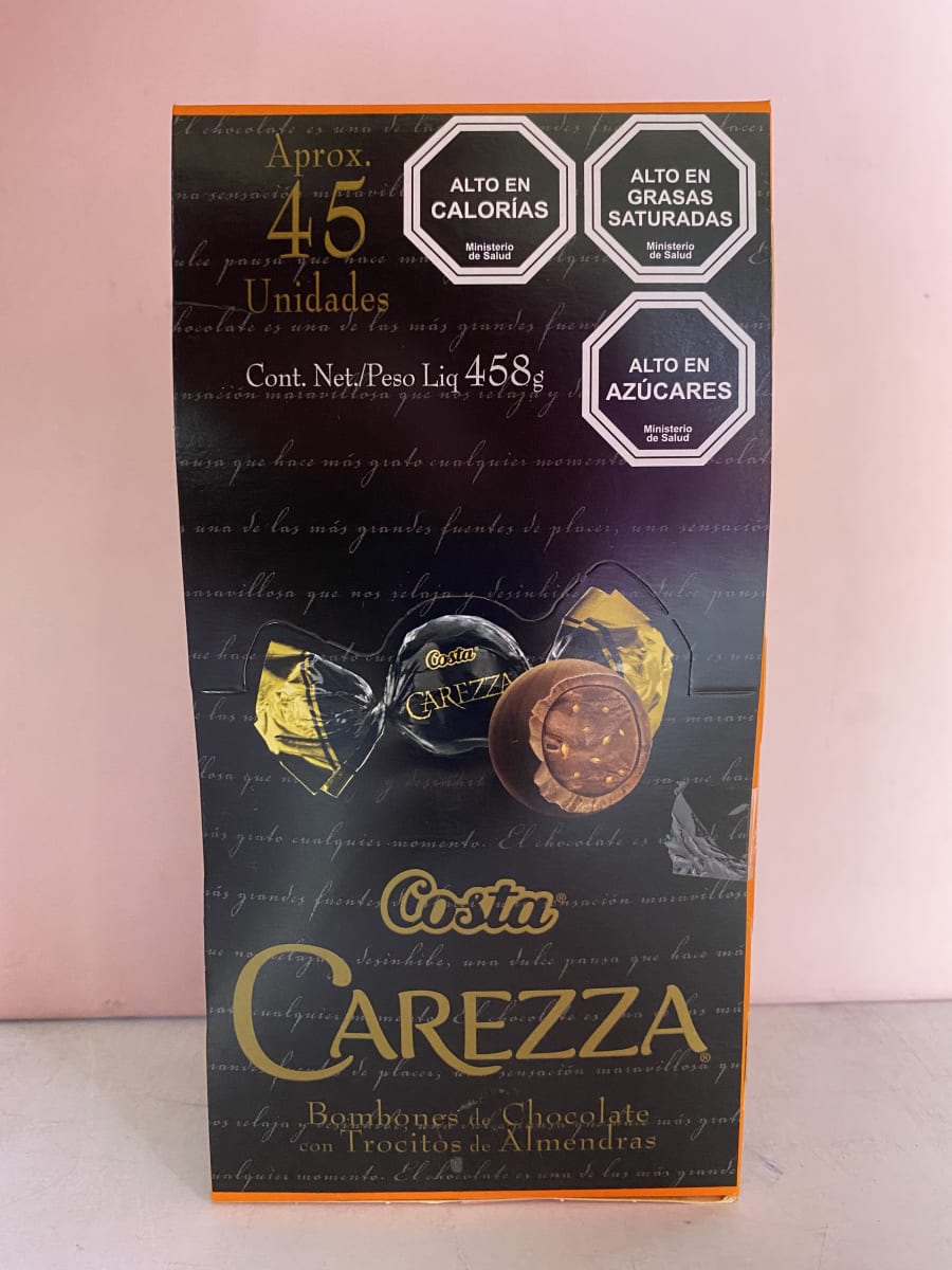 BOMBON CAREZZA DISPLAY 45 UNIDADES | Distribuidora El Rincón