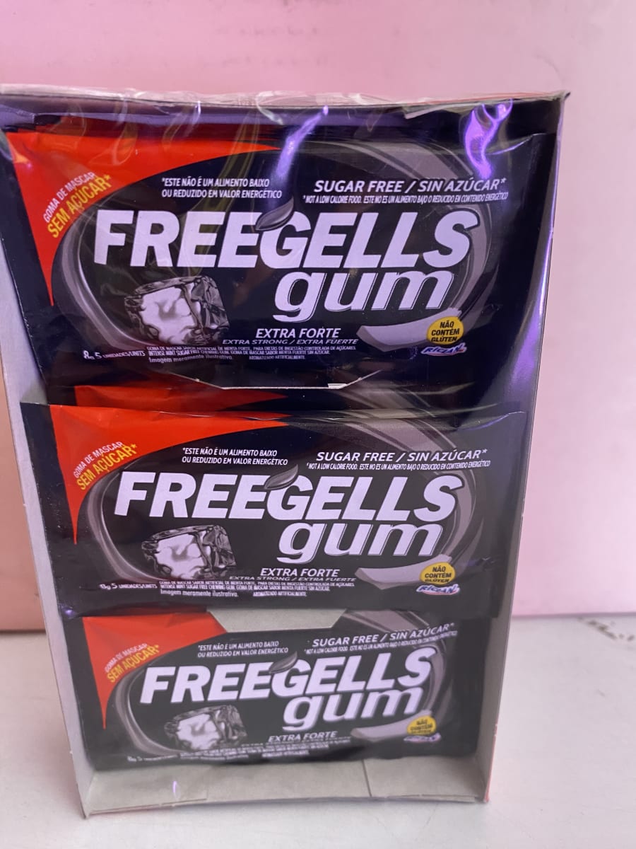 FREEGELLS CHICLE STRONG | Distribuidora El Rincón