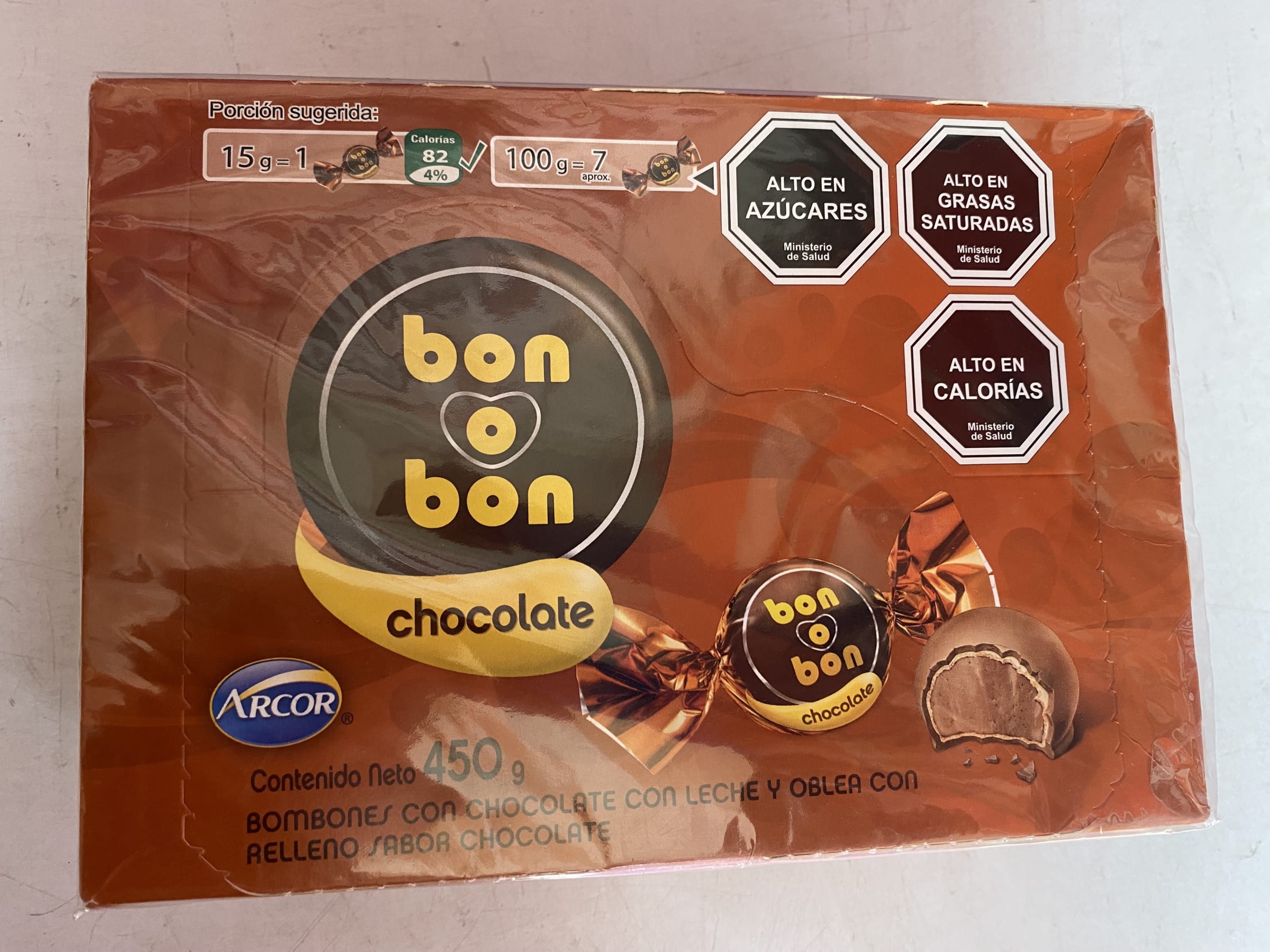 Bon O Bon Chocolate Display Distribuidora El Rincón