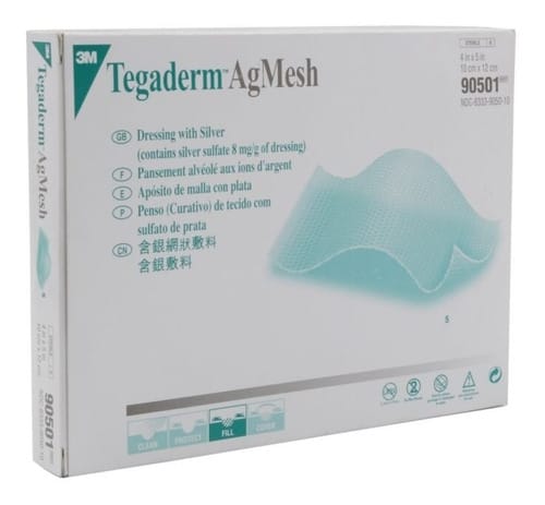 TEGADERM AG MESH 10X12CM ref90501 | Coldiab Spa