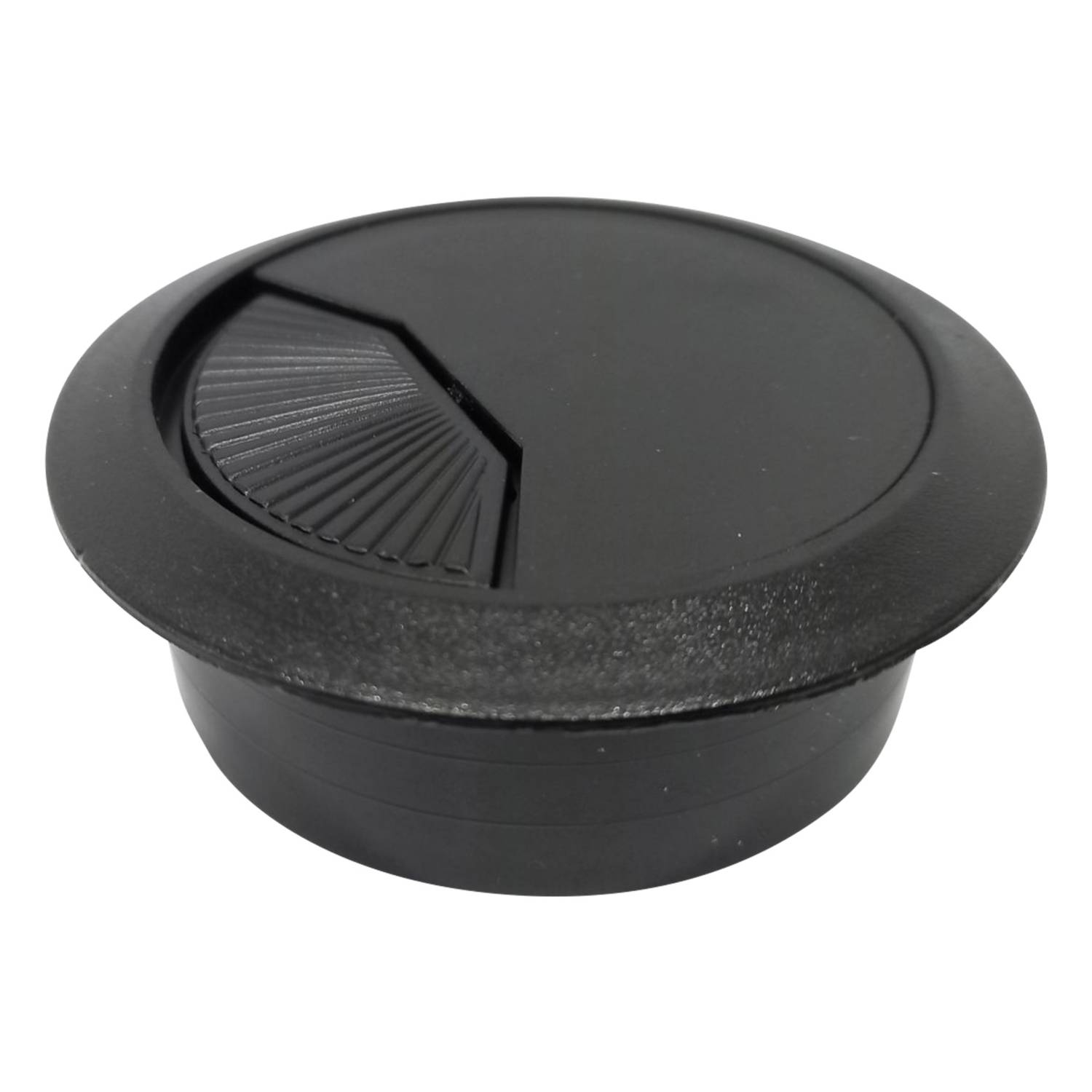 Pasacable Negro 60MM | Ferretería ClotiXpress