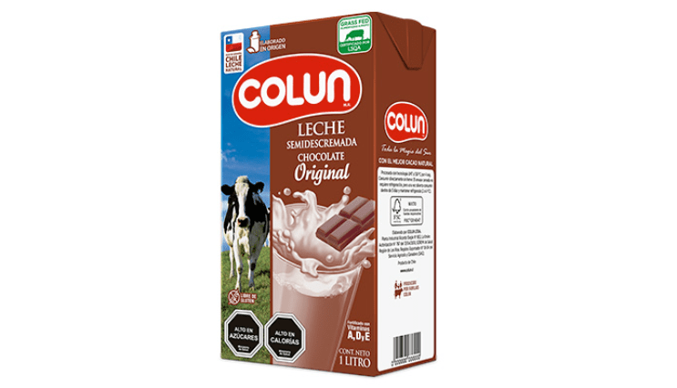 CAJA LECHE COLUN CHOCOLATE 1LT 12U | Fundo el Peumo - Coronel