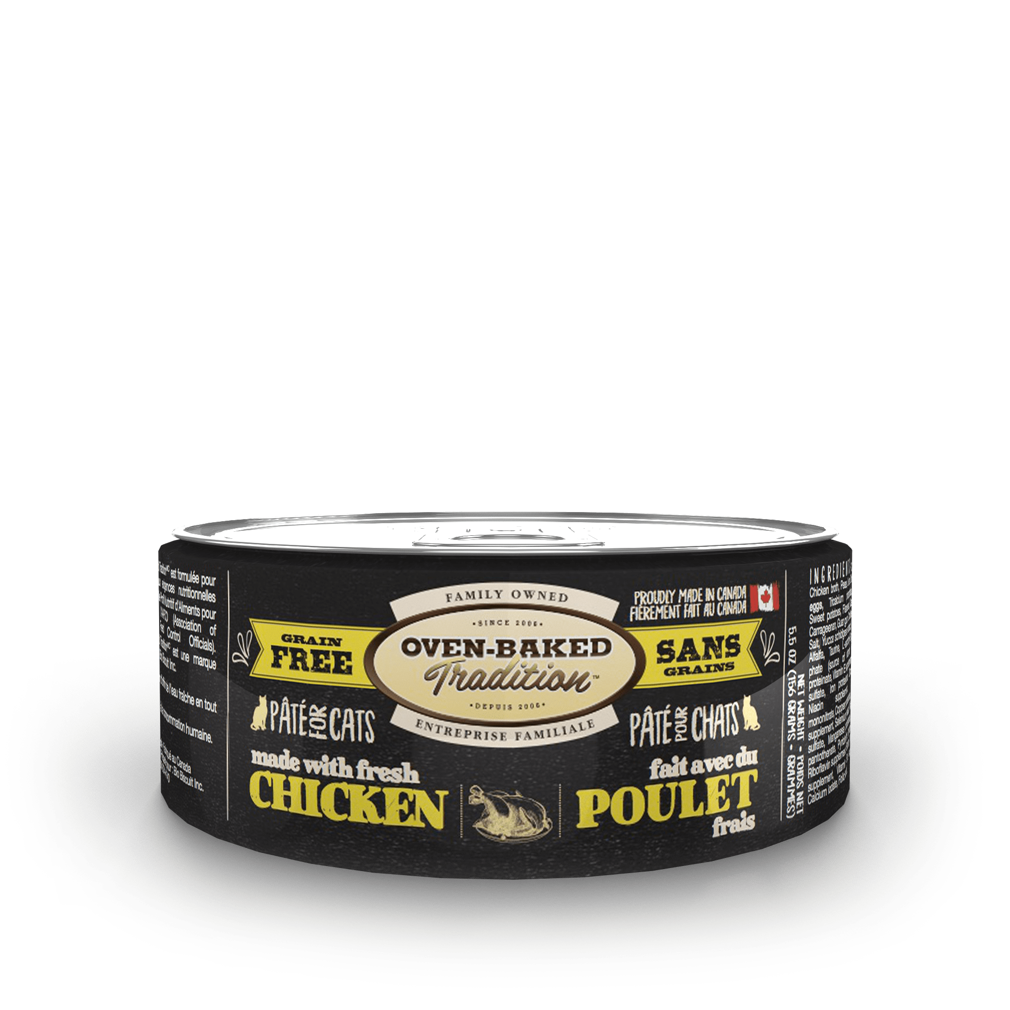OVEN BAKED PATE CHICKEN ADULT CAT | Rekete Patitas Pet Shop