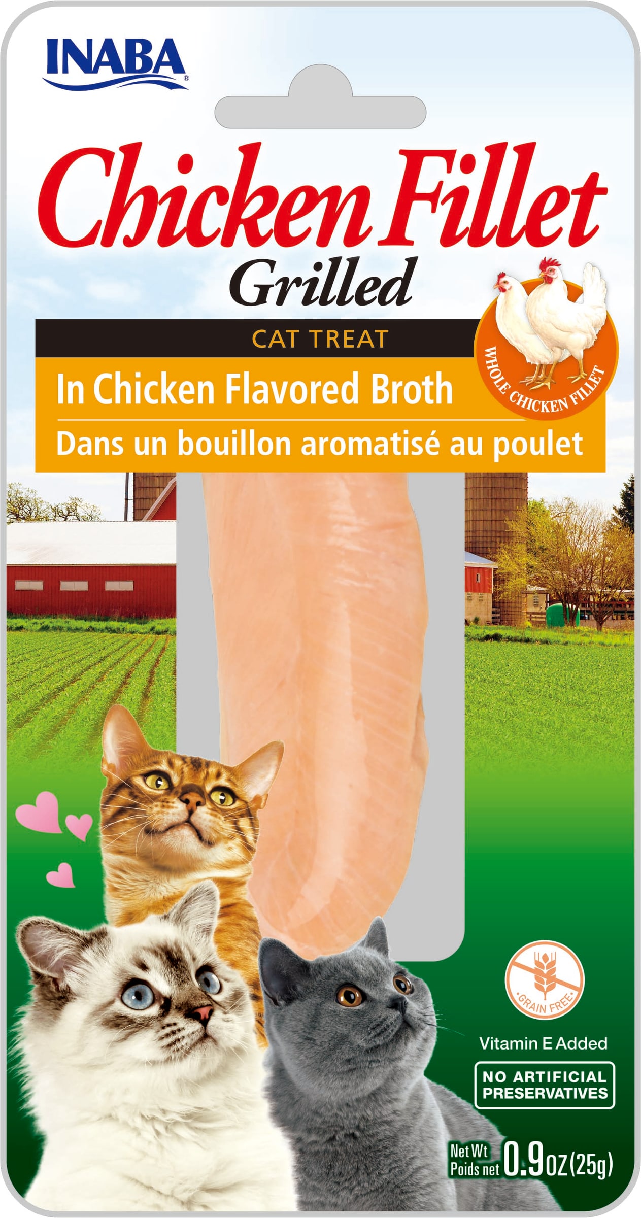 INABA GRILLED CHICKEN FILLET | Rekete Patitas Pet Shop