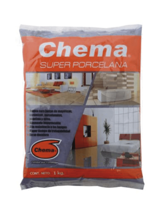 FRAGUA SUPER PORCELANA AZUL GRANILLA X 1 KG CHEMA | Progreso Store