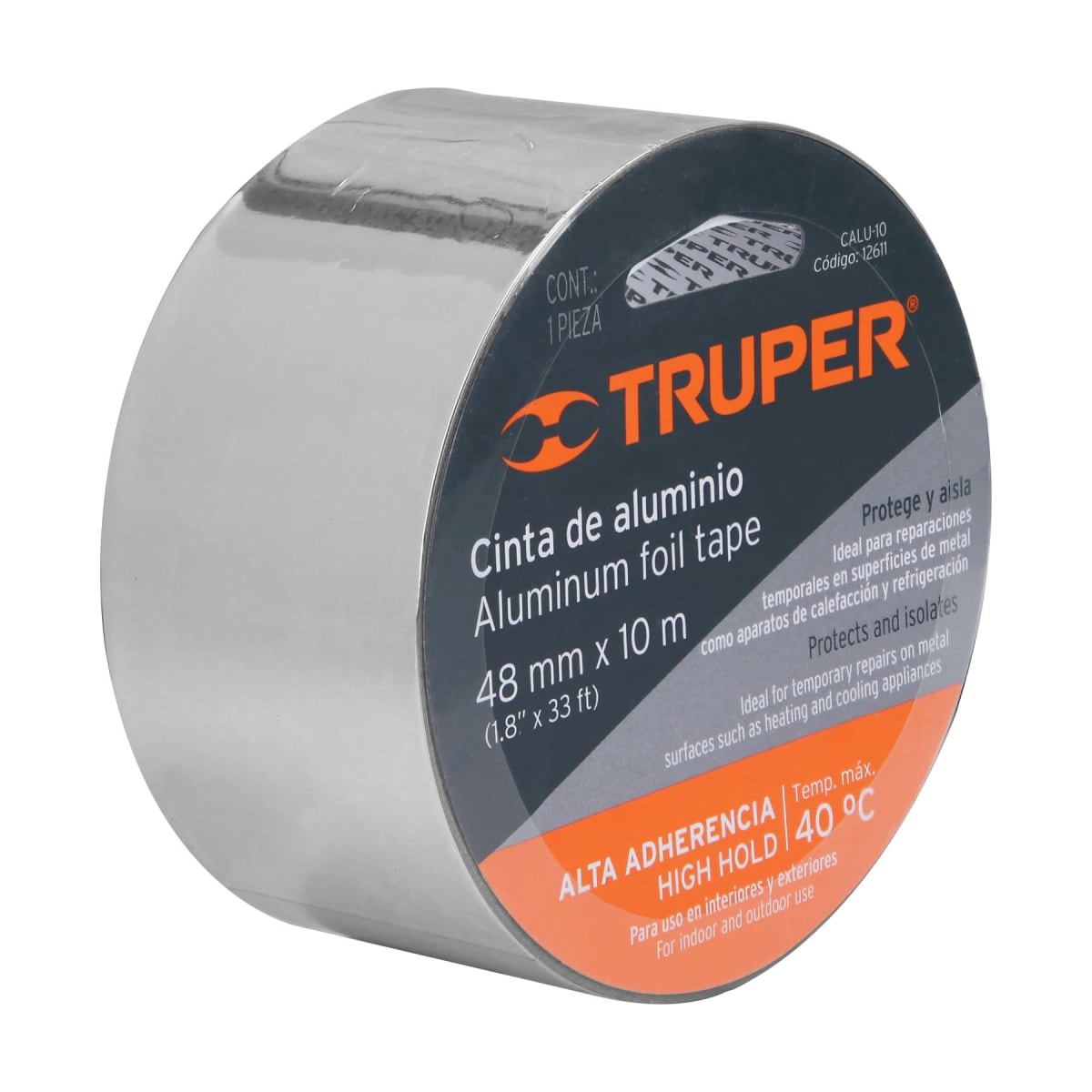 CINTA ALUMINIO 10 M X 48 MM (CALU-10) - TRUPER | CGRIMA SPA ...