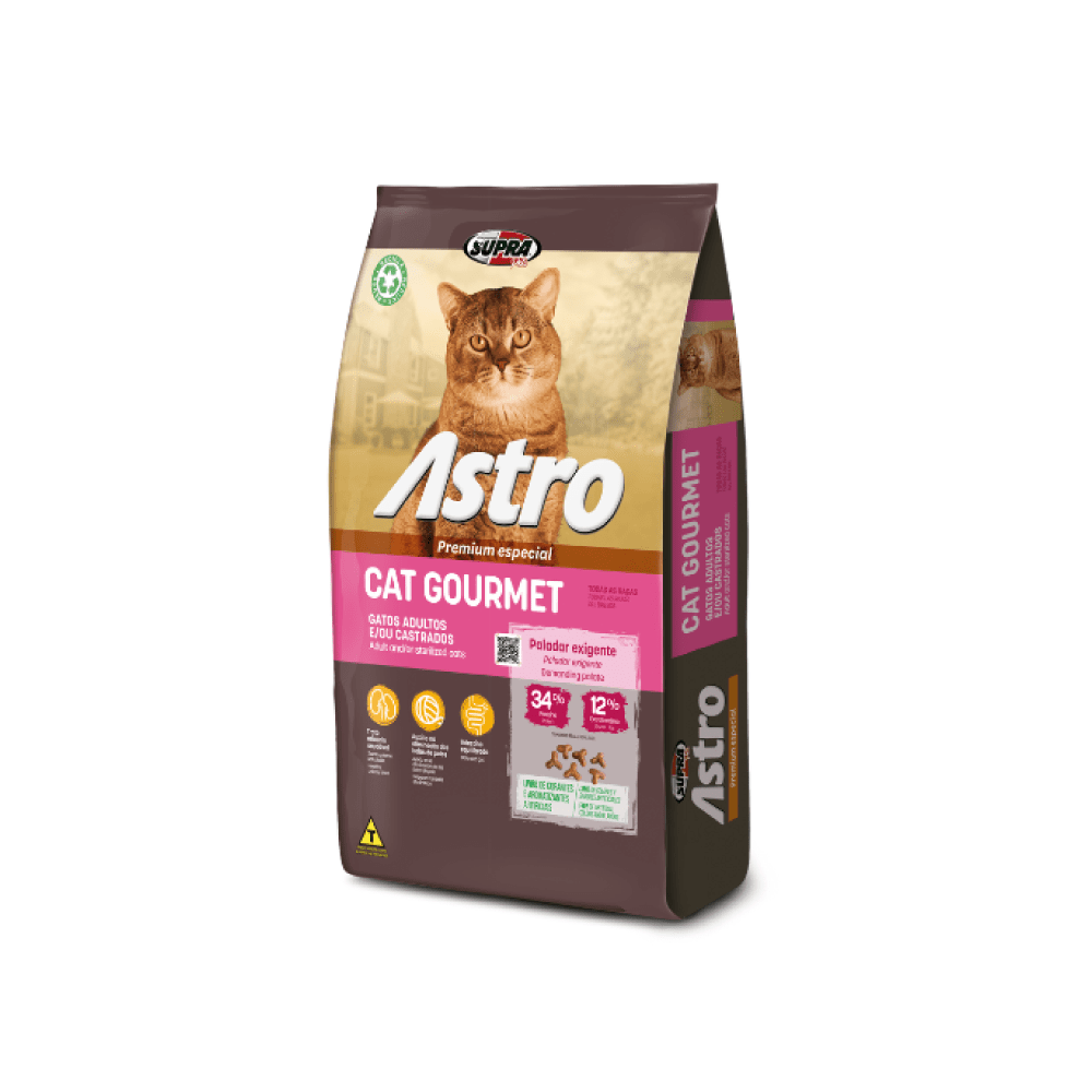 Astro Gato Adulto Gourmet | Mascotas Recreo
