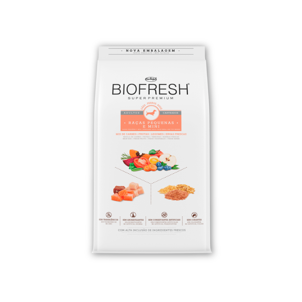 Biofresh Perro Adulto Castrado Raza Pequeña 10,1 Kg | Mascotas Recreo