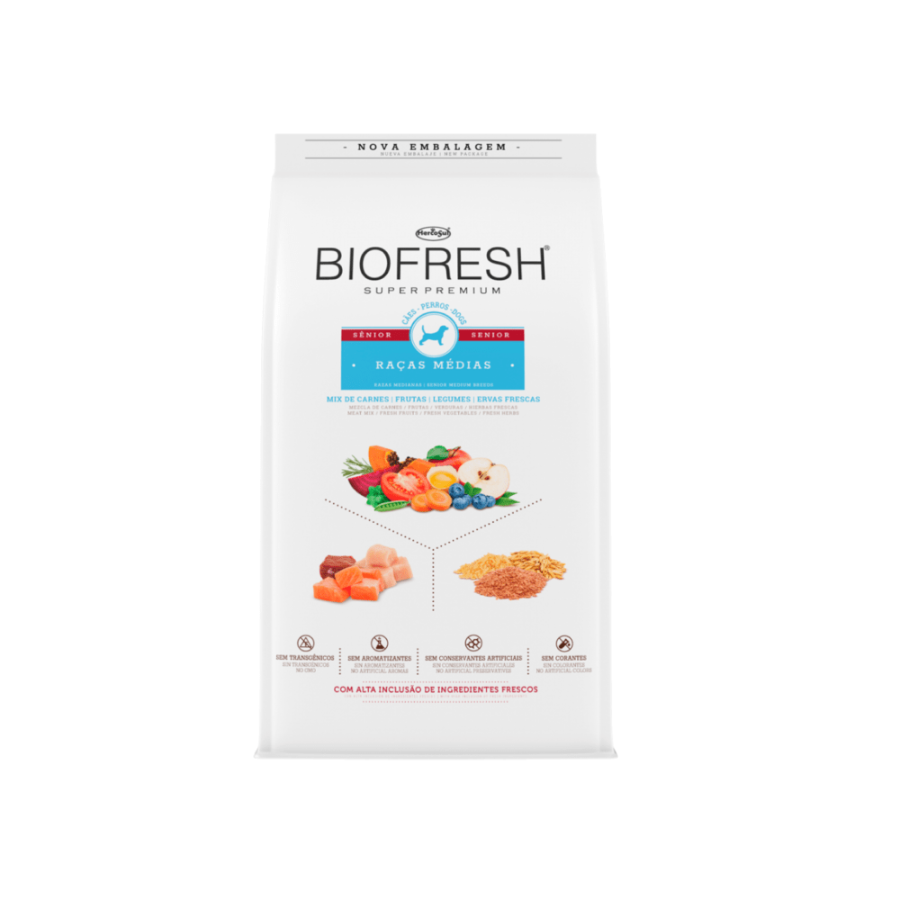 Biofresh Perro Senior Raza Mediana 10,1 kg | Mascotas Recreo