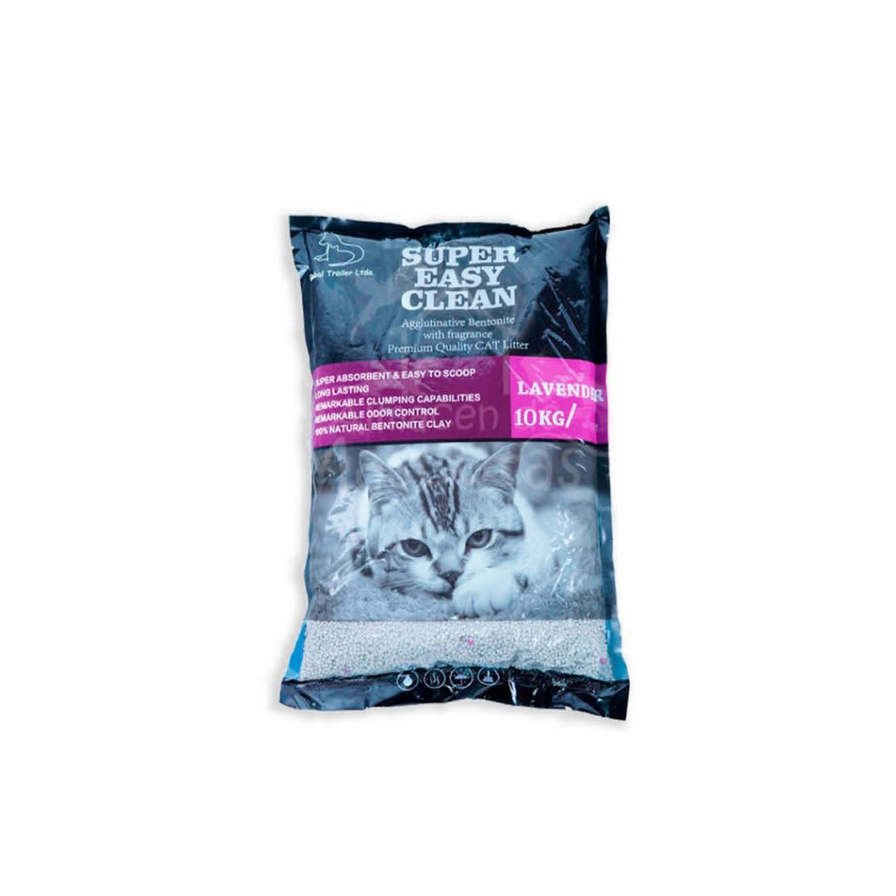 Arena Super Easy Clean Lavanda 20 Kg | Mascotas Recreo
