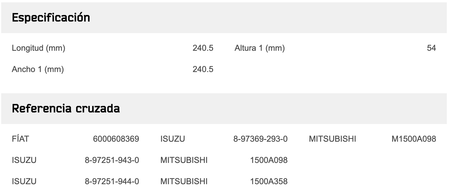 FILTRO AIRE A3505 C24011 C2451 | DIEMA