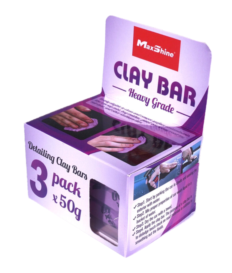 DETAILING CLAY BAR HEAVY GRADE 3 PACK X 50G | DIEMA