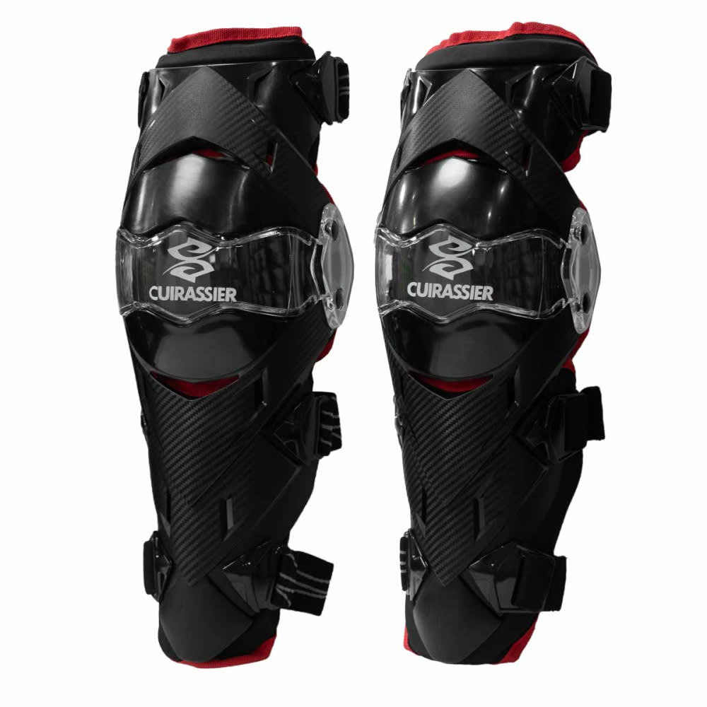 Rodilleras articuladas cuirassier k09 para moto | OXS