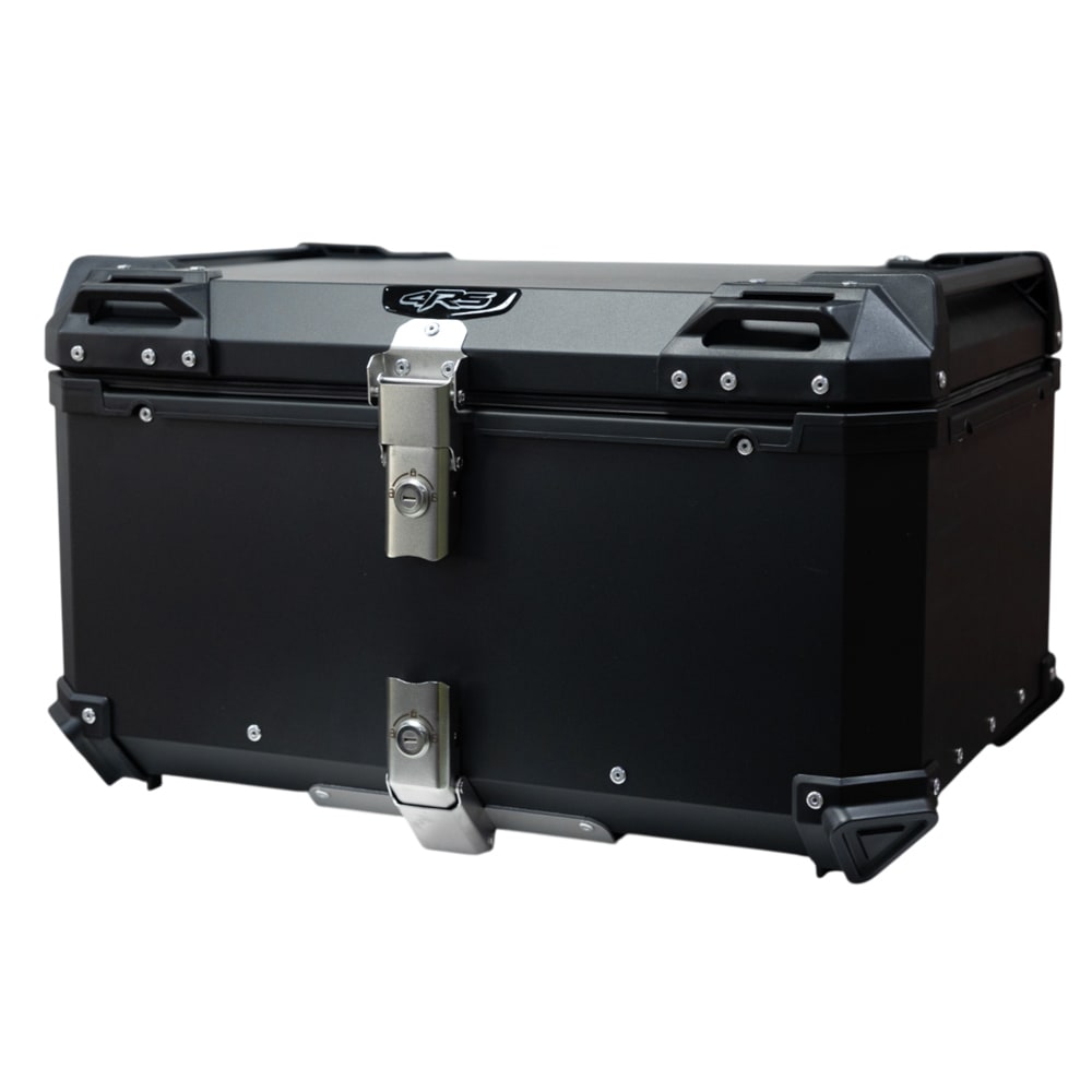 Maleta moto top case 4rs e705 65 litros black aluminio desmontable | OXS