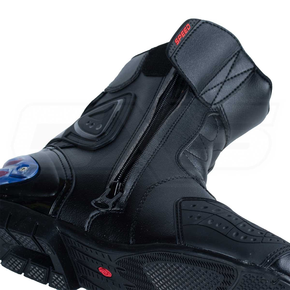 Botas Para Moto A004 Caña Media Speed Protecciones | OXS