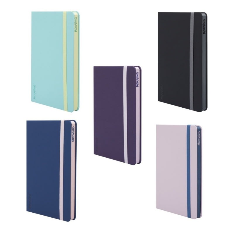 LIBRETAS EMPASTADAS NOTES 96 HOJAS LINEADO (A5) SURTIDO - MOOVING ...