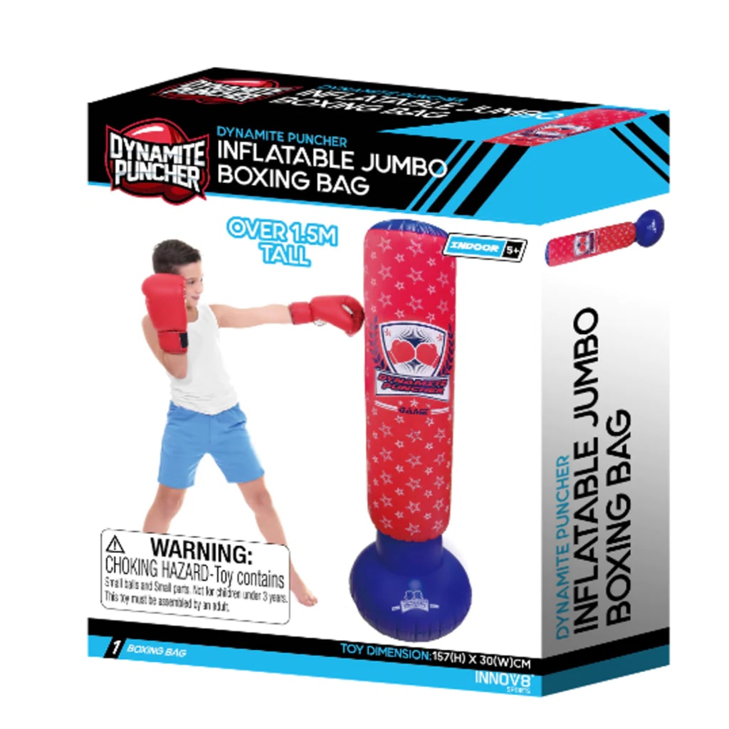 BOLSA DE BOXEO JUMBO INFLABLE | Juguetería Little Toys Chile