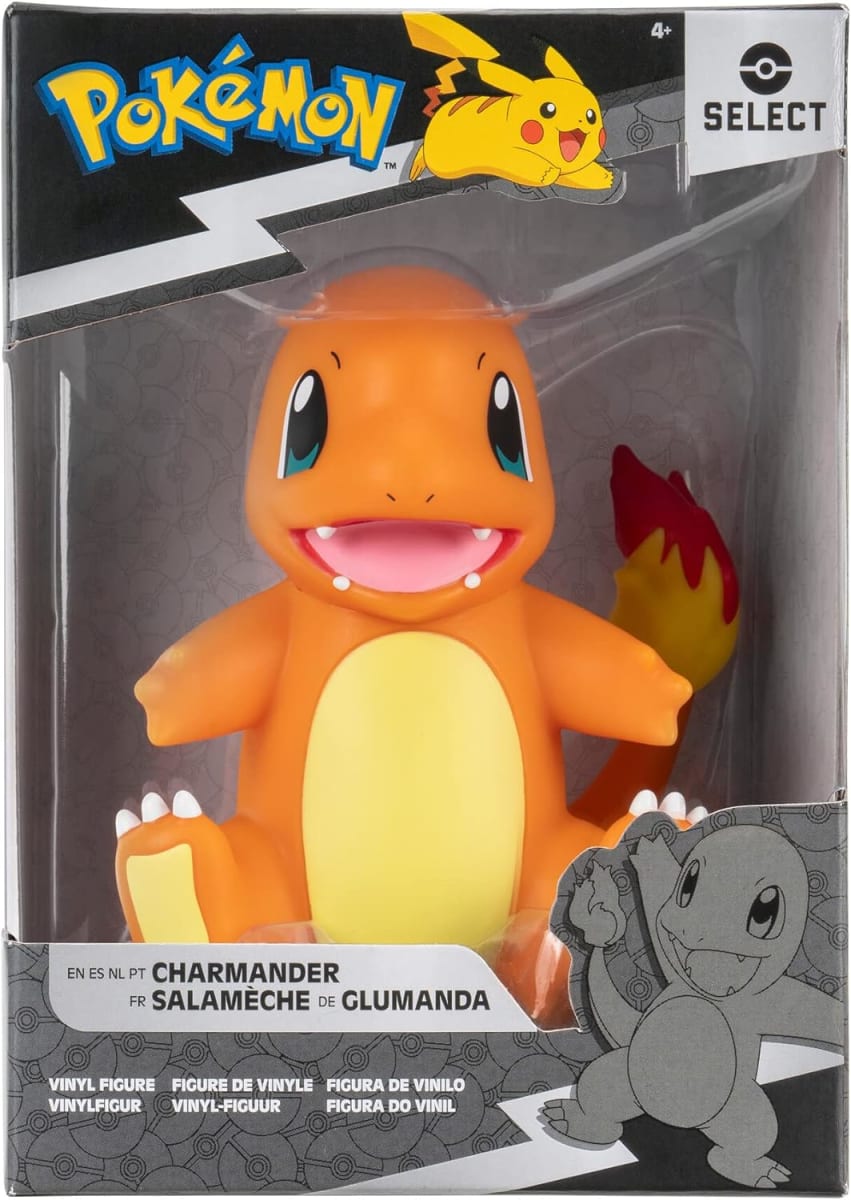 POKEMON VINYL FIGURA CHAMANDER 10CM | Juguetería Little Toys Chile