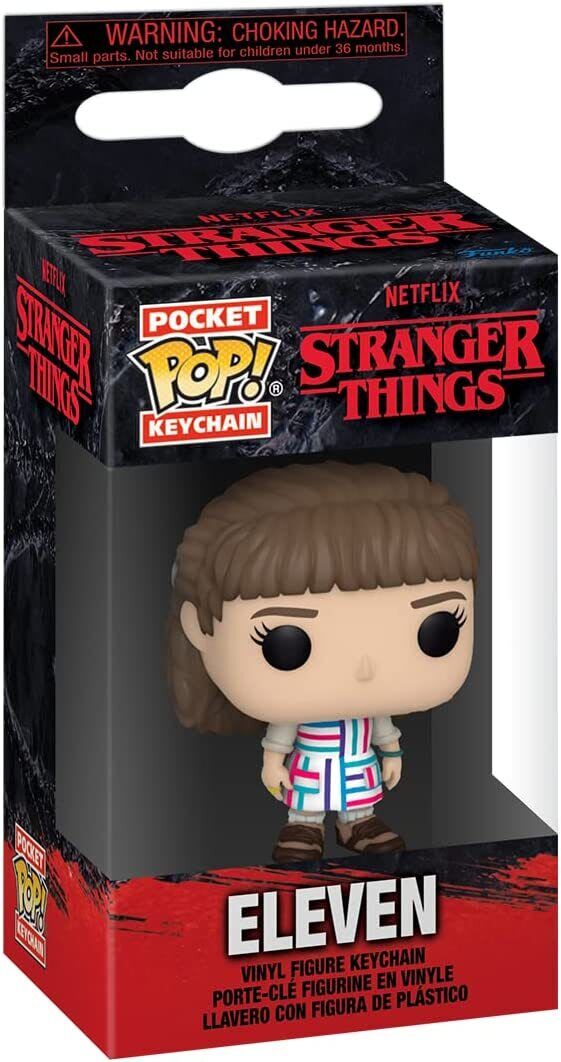 FUNKO POP KEYCHAIN: STRANGER THINGS - ELEVEN | Juguetería Little Toys Chile