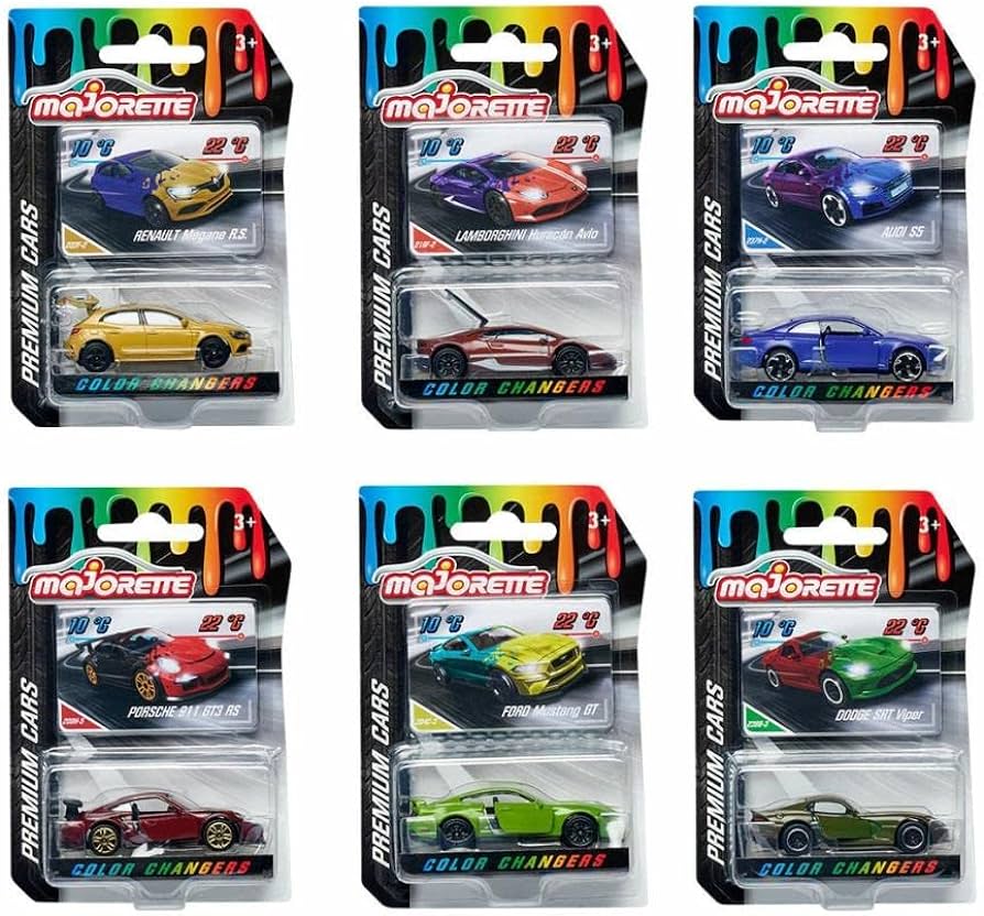 AUTO MAJORETTE COLOR CHANGERS SURTIDO | Juguetería Little Toys Chile