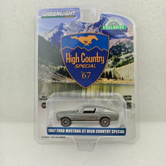 1:64 1967 Ford Mustang GT Fastback High Country Special – Aspen Gold ...