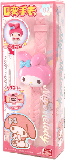 Sanrio RELOJ Characters- Q Watch - My Melody | Juguetería Little Toys Chile
