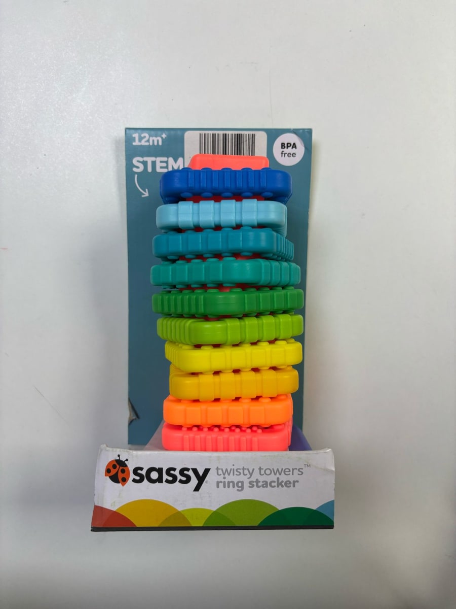 TWISTY TOWERS RING STACKER | Juguetería Little Toys Chile