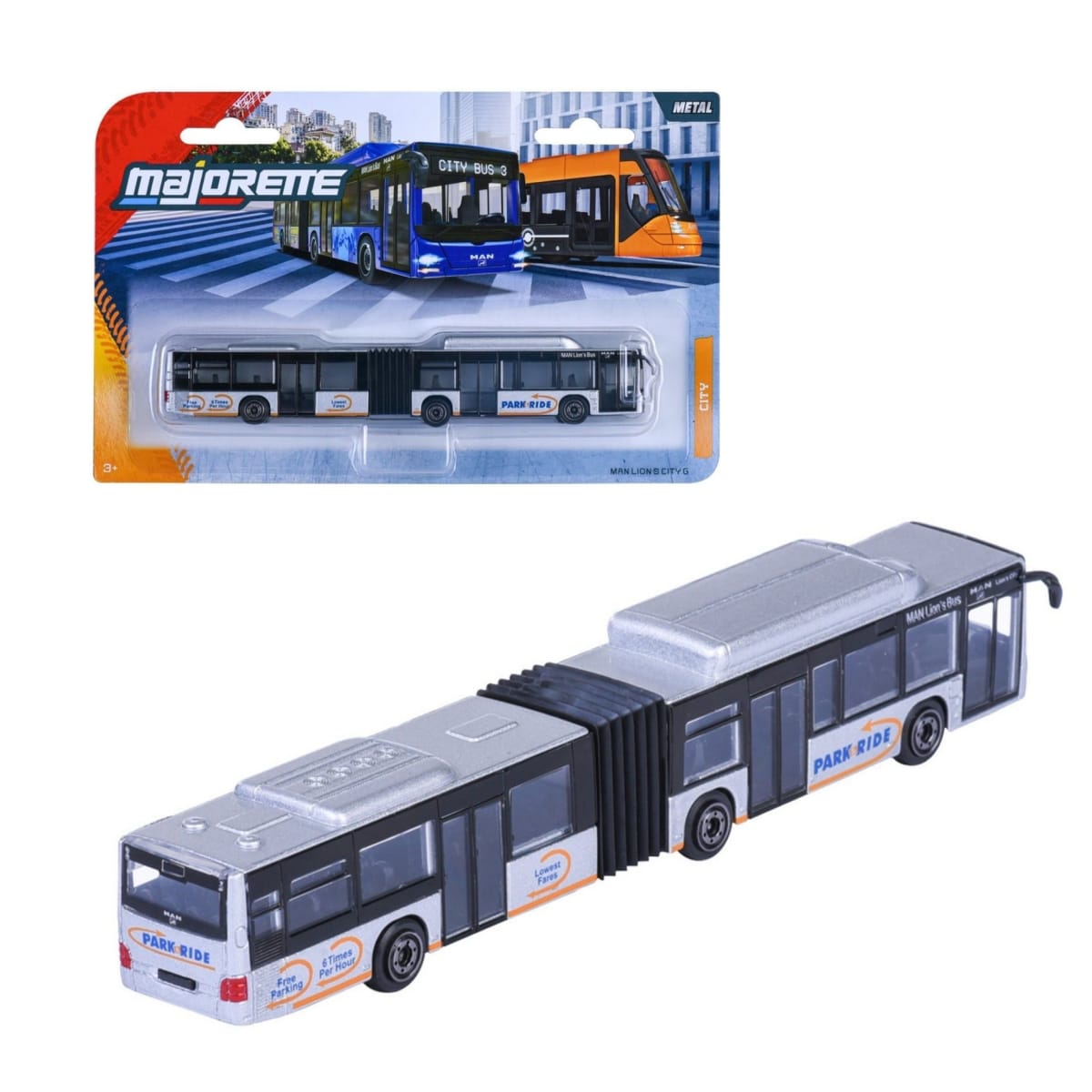 CITY BUS MAN SIEMENS TRAM SURTIDO | Juguetería Little Toys Chile