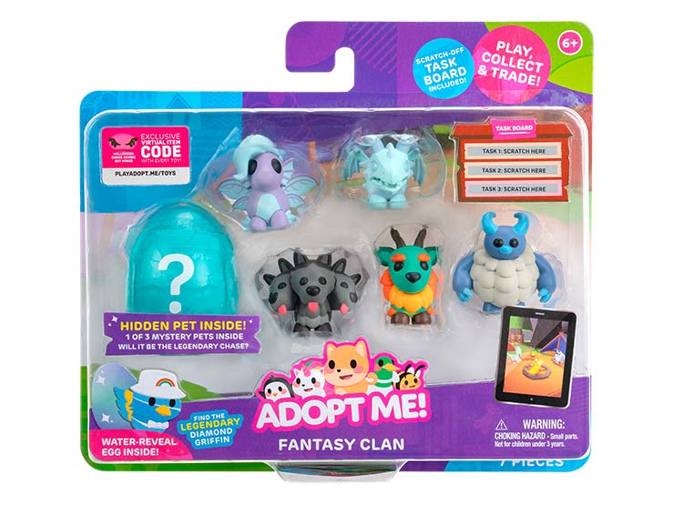 ADOPT ME PACK DE 6 FIGURAS PETS | Juguetería Little Toys Chile