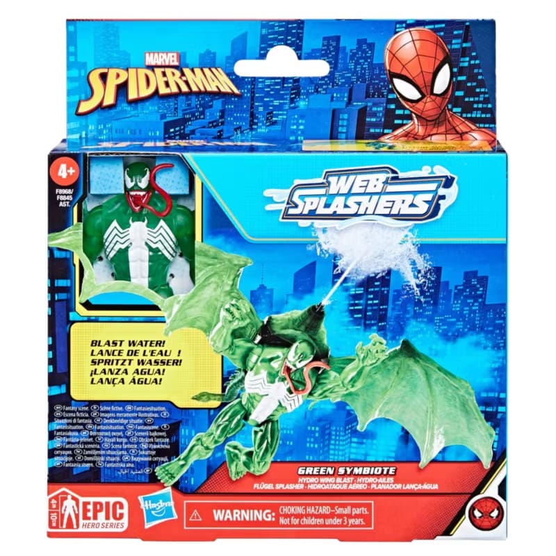 SPIDER-MAN EPIC HERO SERIES WEB SPLASHERS SURTIDO | Juguetería Little ...