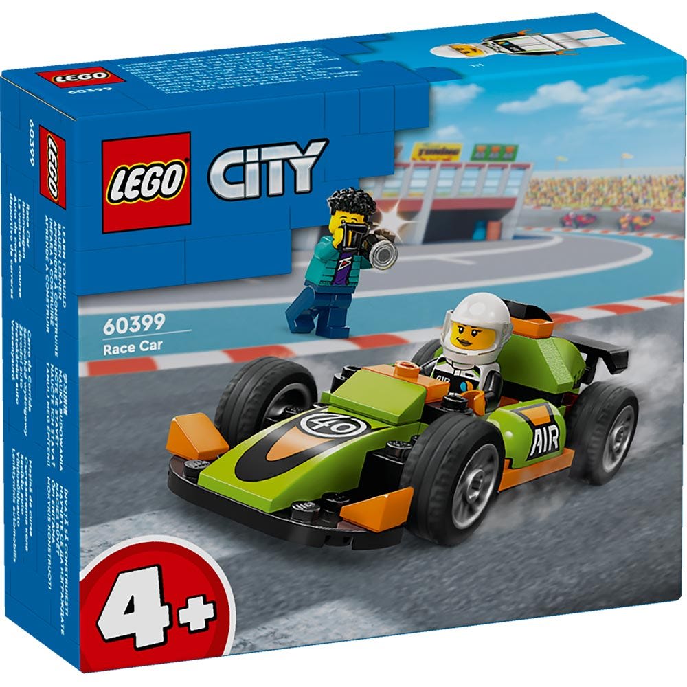 LEGO CITY AUTO DE CARRERAS VERDE | Juguetería Little Toys® Chile