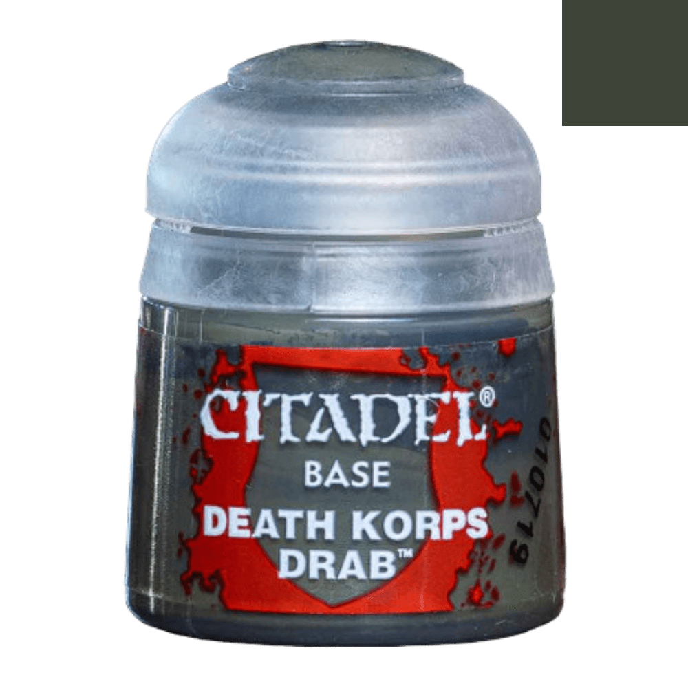 Citadel Colour Base: Death Korps Drab 12ml | Top 8 Game Center